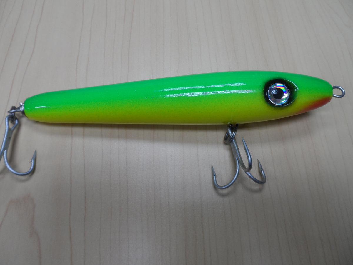 24/7 Mully 6 1/2 inch 2oz color Green and Chartruse – MGCFishing.com
